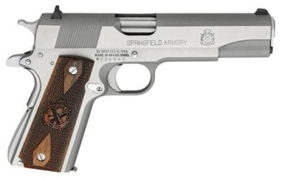 Springfield Armory 1911 Defender Mil-Spec Stainless 45acp Pistol, 5.0 ...