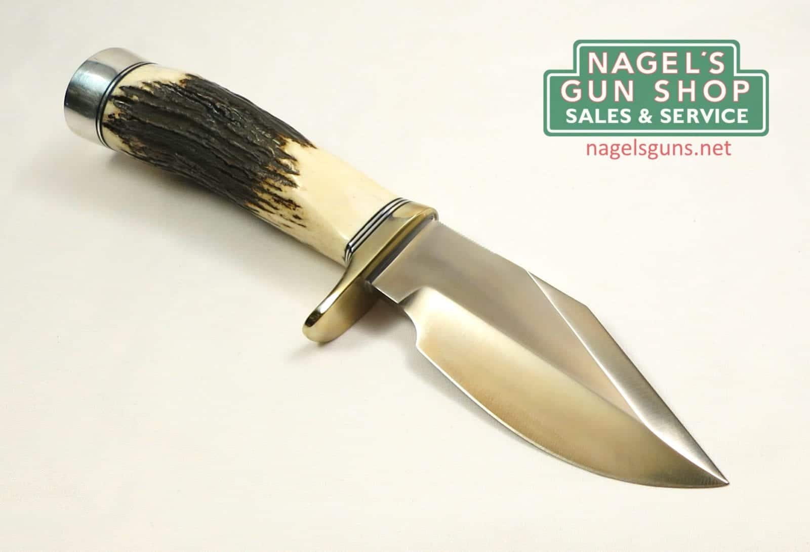 Randall Made Knives, Model #19-4.5", Bushmaster, Stag Handle, Stainless ...