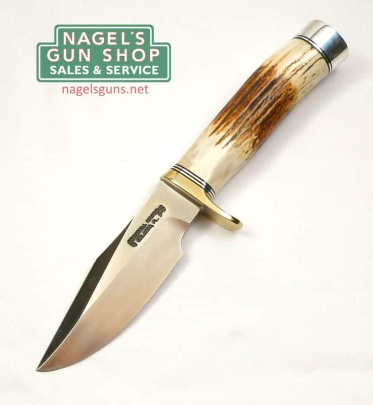 Randall Made Knives Model #23 4.5" Gamemaster, Stag Handle, Stainless ...