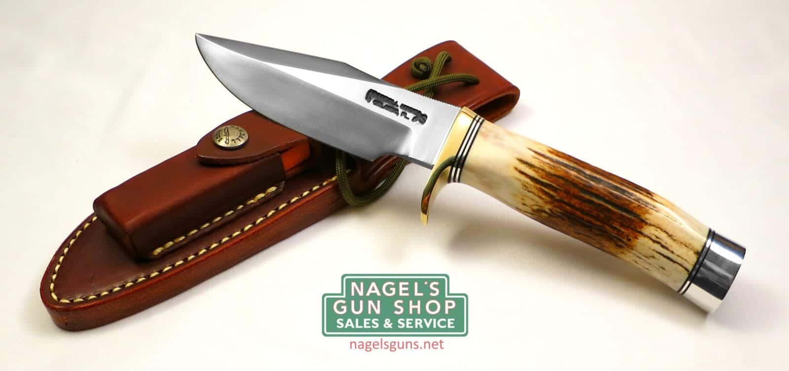 Randall Made Knives Model #23 4.5" Gamemaster, Stag Handle, Stainless ...