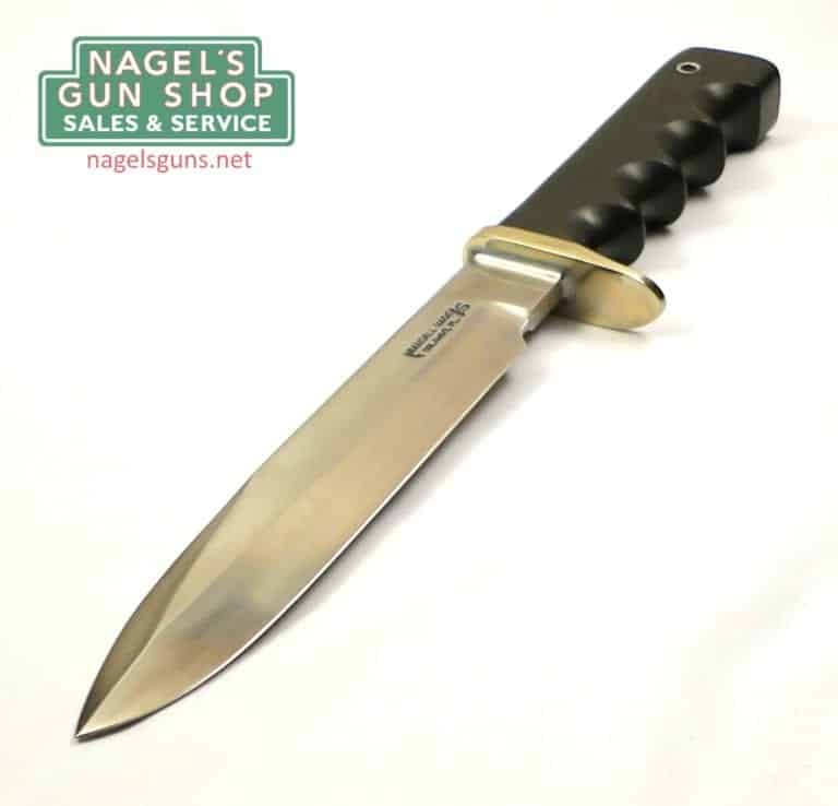 Randall Made Knives, Custom Model #16 Diver, Nickel Silver Hilt, Black ...