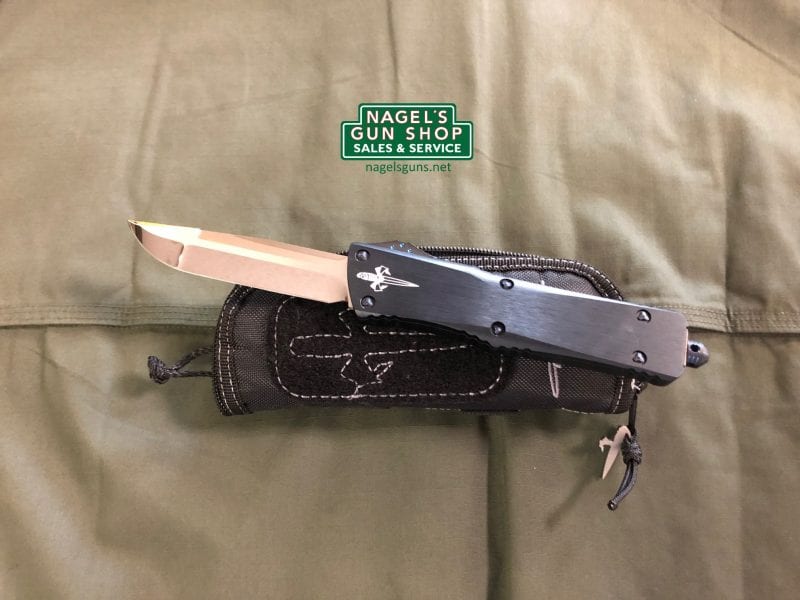 Microtech Custom Troodon, Polished/Star Grind Blade, Glass Breaker, OTF ...