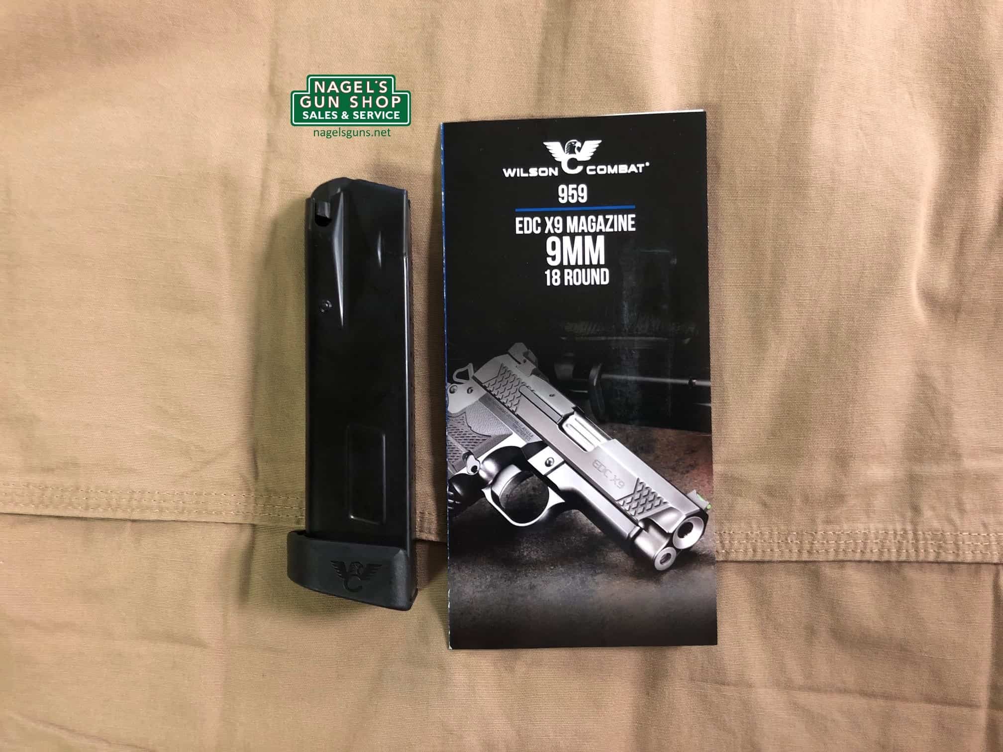 Wilson Combat adds 18Rd Magazines for the EDC X9 Series - Nagel's Gun ...