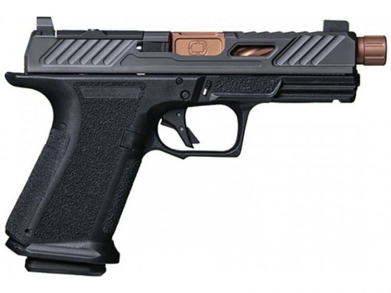 Shadow Systems MR920 Elite Threaded Barrel 9mm Pistol, Bronze Fluted ...