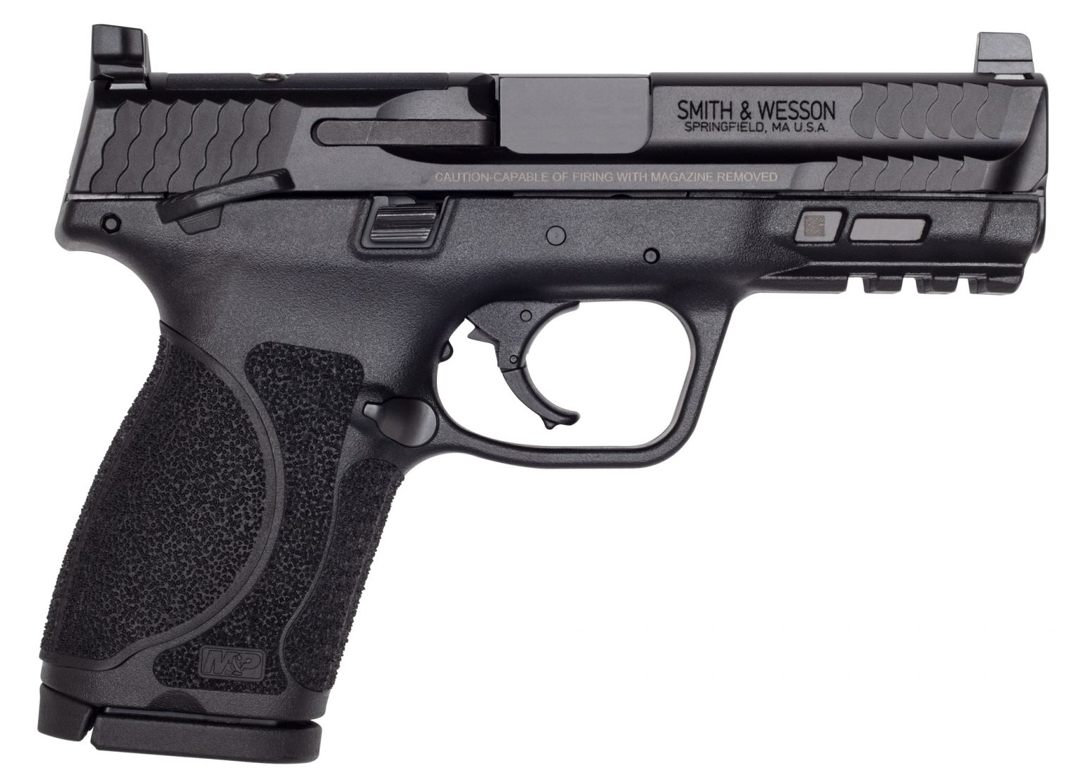 Smith & Wesson M&P9 M2.0 Compact Manual Safety Optics Ready 9mm Pistol ...