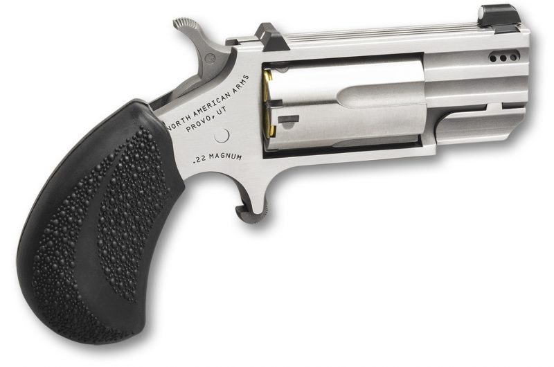 North American Arms Pug Ported Barrel 22 Magnum Revolver, White Dot ...