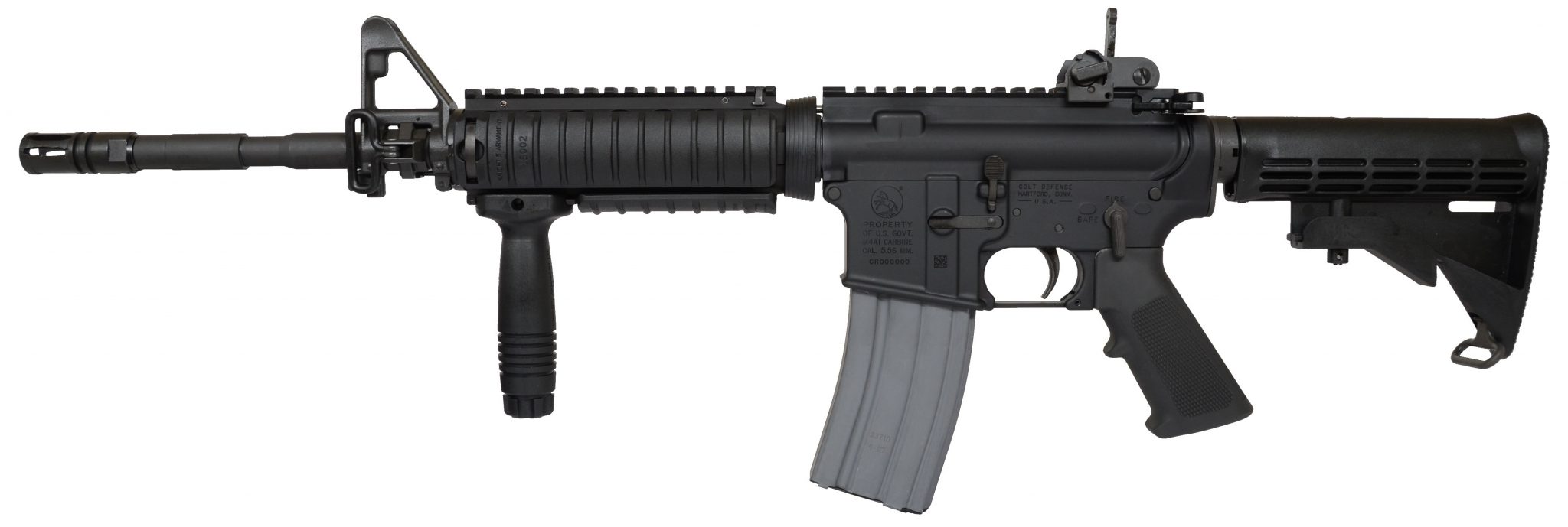 Colt LE6920 SOCOM 5.56mm Rifle, Knight's Armament Rail, Adjustable ...