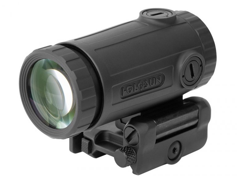 Holosun HM3XT Titanium Magnifier, 3x Magnification, Flip to Side/ QD ...