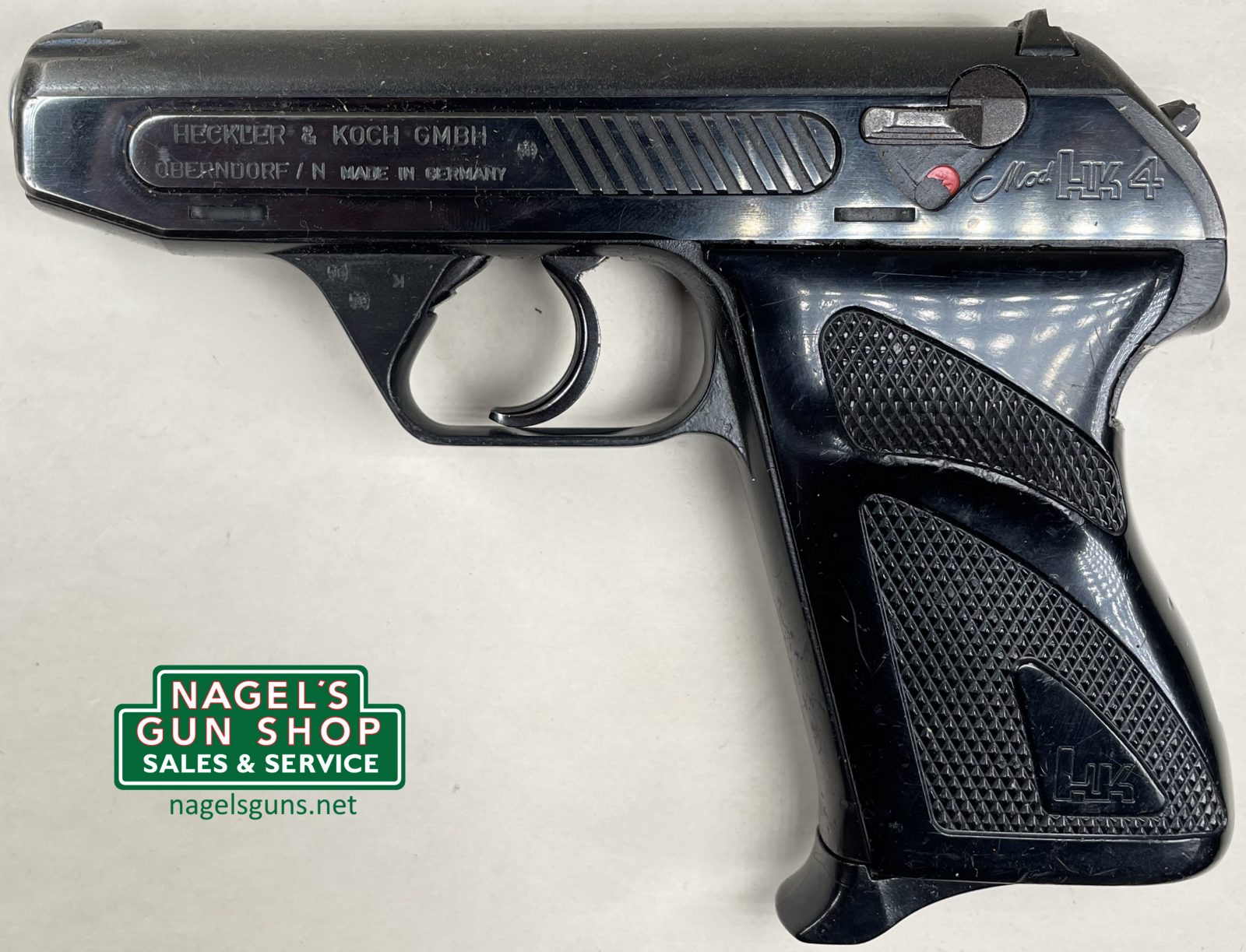HK Mod 4 22lr Pistol, 3″ Barrel, Good Condition – PreOwned – - Nagel's ...
