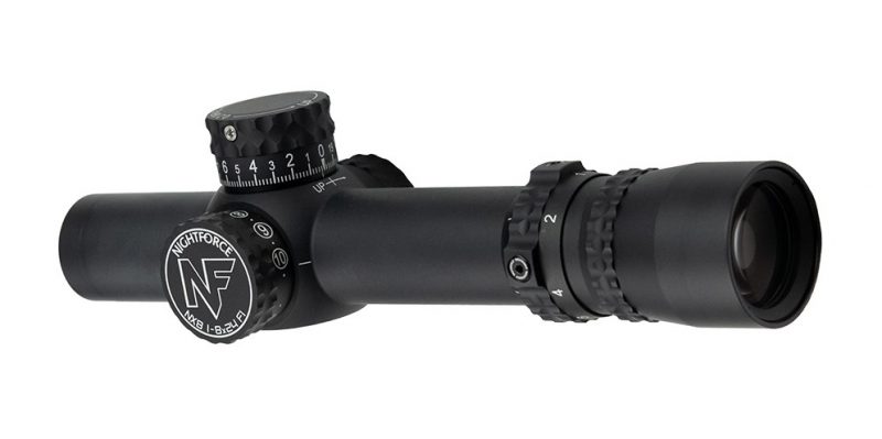 Nightforce NX8 1-8x24 F1 Rifle Scope, FC-Mil Reticle - C598 - Nagel's ...