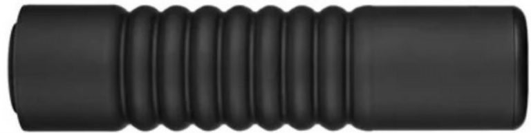 AB Raptor 8 7.62 Titanium Silencer, 3" Reflex Mount, 6.3"- F22-78-BB ...