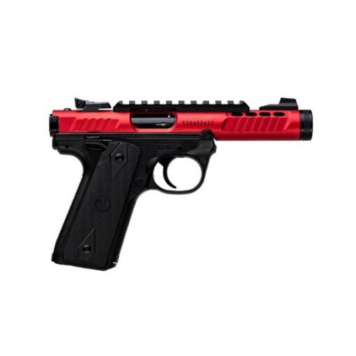 Ruger Mark IV 22/45 Lite Red 22 LR Pistol - Nagel's Gun Shop